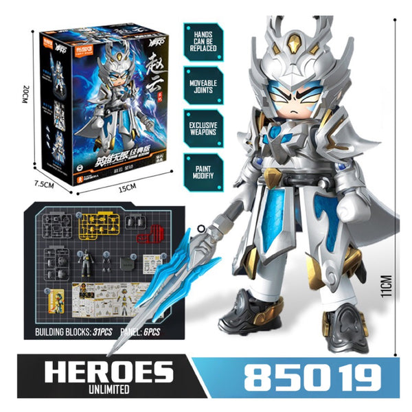 Blokees Figures 85019 Hero Infinity Armor Version 13 Zhao YunDivine Ar – Metro Hobbies