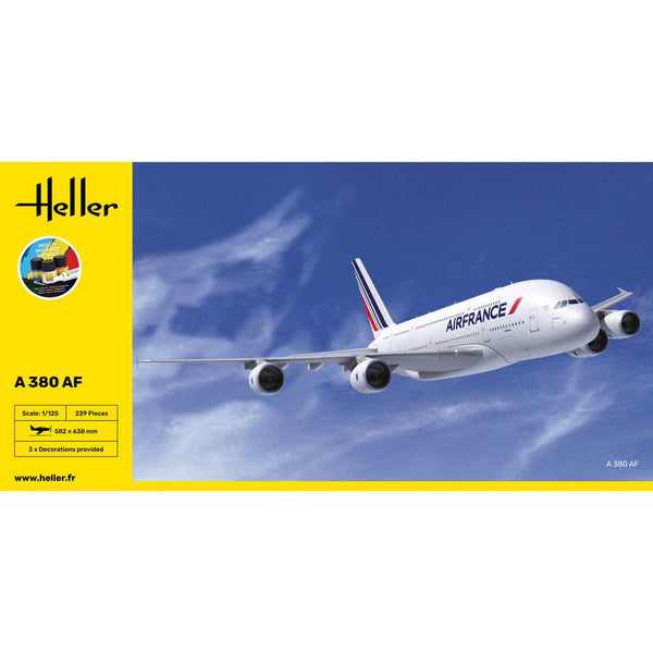 Heller HLL56436 1/125 A380 Air France Starter Kit – Metro Hobbies