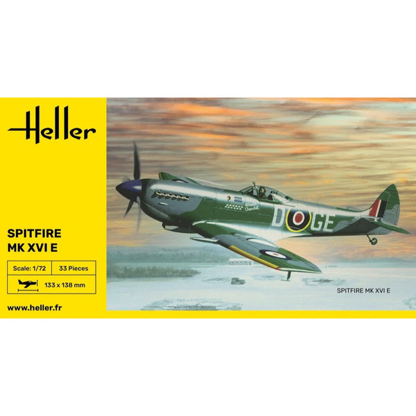 Heller HLL80282 1/72 Spitfire Mk XVI E – Metro Hobbies