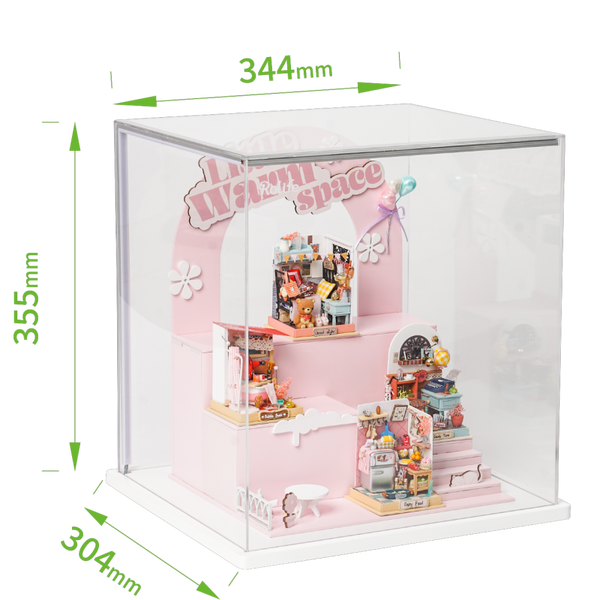 Robotime Rolife DIY Mini House Record Mood Study – Metro Hobbies