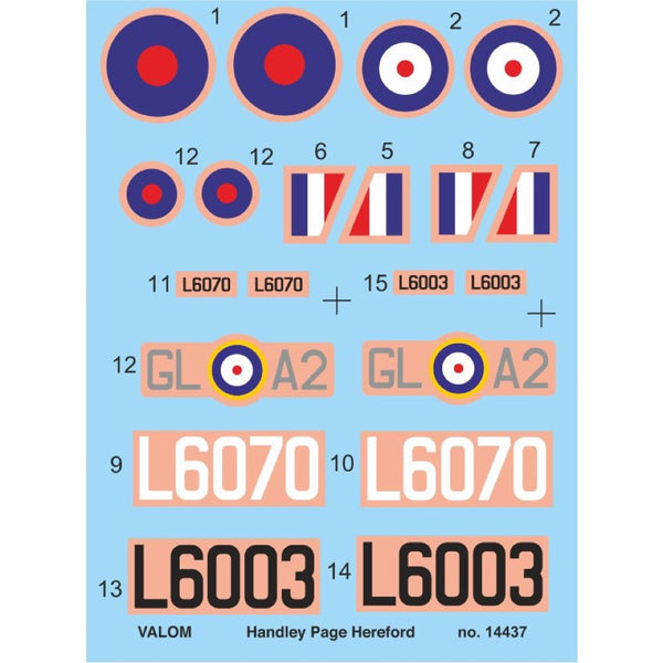 Valom VAL14437 1/144 Handley-Page Hereford – Metro Hobbies