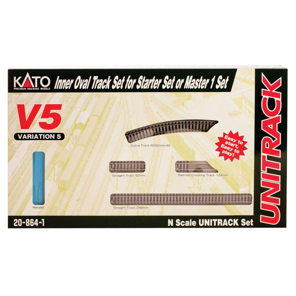 Kato 20-864-1 N Unitrack Inner Oval Starter V5 – Metro Hobbies
