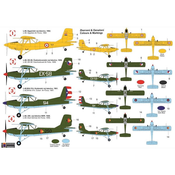 KP Models 0392 1/72 Let L-60 Brigadýr Military – Metro Hobbies