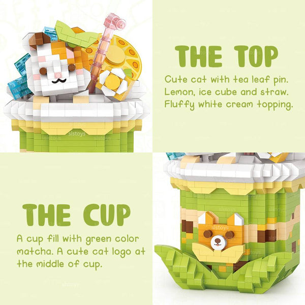 LOZ 9280 Matcha Cat – Metro Hobbies