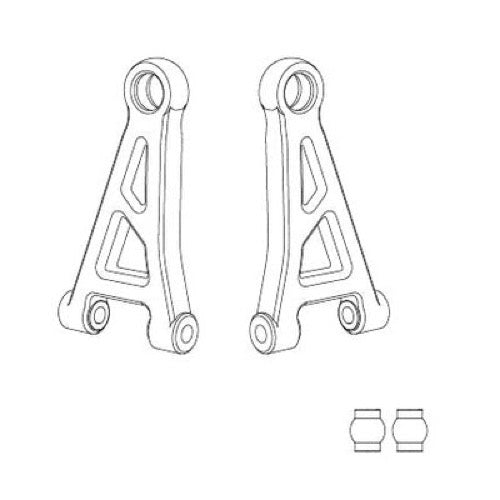 MJX 14210 Front Upper Suspension Arms Including Ball Head – Metro Hobbies