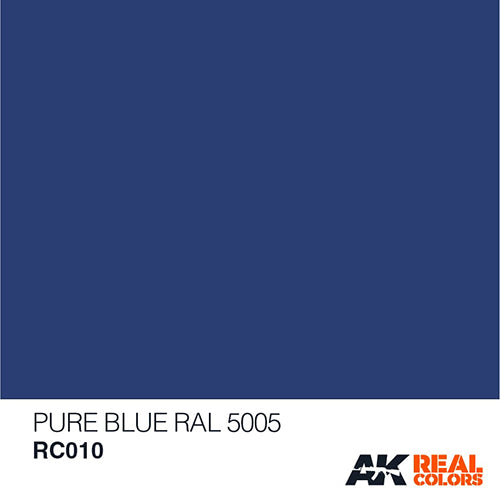 AK Interactive RC010 Real Colors Pure Blue Paint Acrylic Lacquer 10mL* – Metro Hobbies