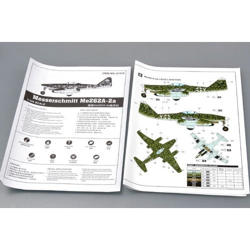 Trumpeter 01318 1/144 Messerschmitt Me262 A-2a – Metro Hobbies