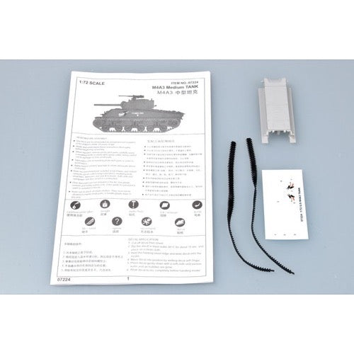 Trumpeter 07224 1/72 M4A3 Medium Stock – Metro Hobbies