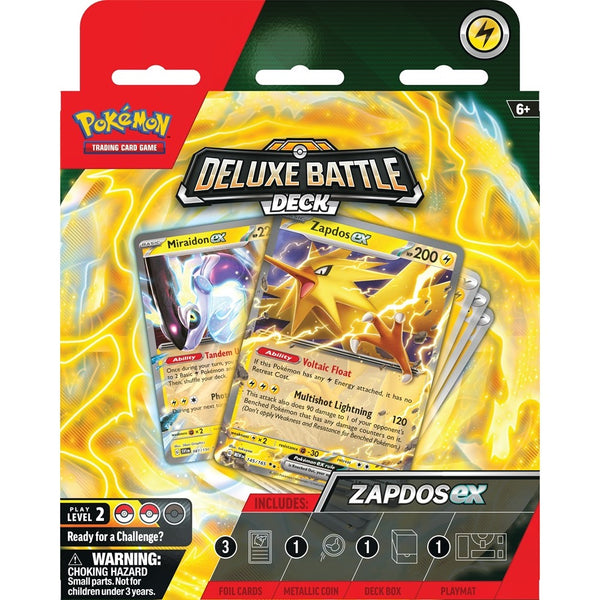 Pokemon TCG Ninetales ex or Zapdos ex Deluxe Battle Deck Assorted 1pc ...