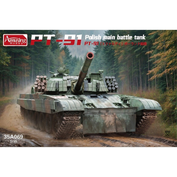 Amusing Hobby 35A069 1/35 PT-91 Polish Main Battle Tank – Metro Hobbies