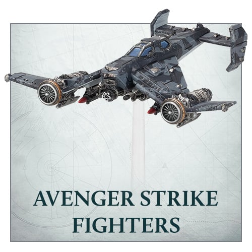 Warhammer Legion Imperialis Avenger Strike Fighters – Metro Hobbies