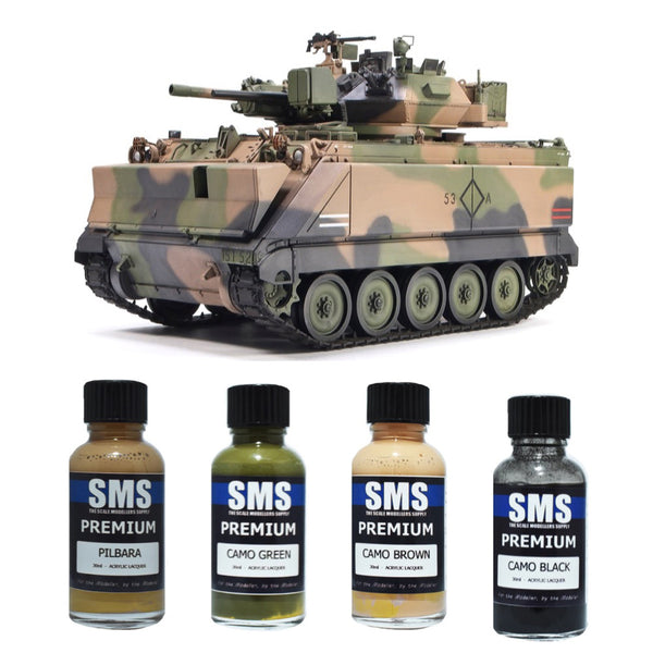 AFV Club 1/35 Australian Army M113A1 MRV and SMS SET02a Auscam Modern ...