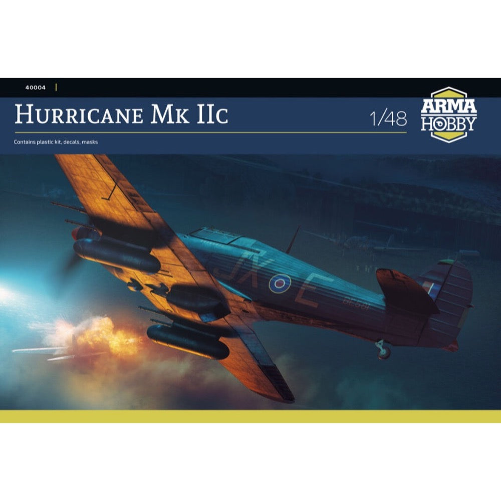 Arma Hobby 40004 1/48 Hawker Hurricane Mk.IIc – Metro Hobbies