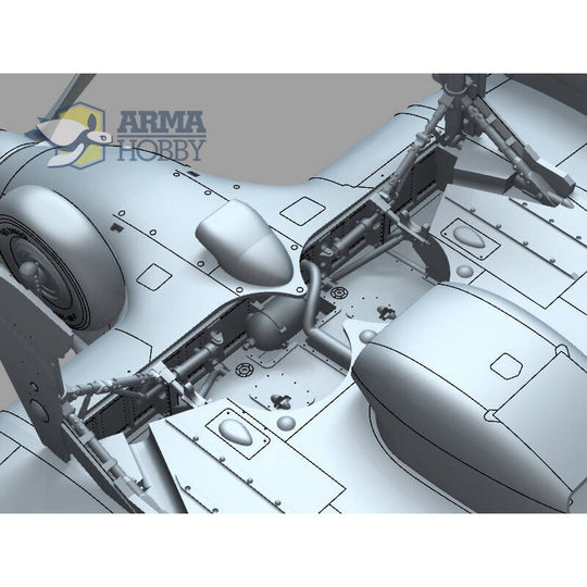 Arma Hobby 40004 1/48 Hawker Hurricane Mk.IIc – Metro Hobbies