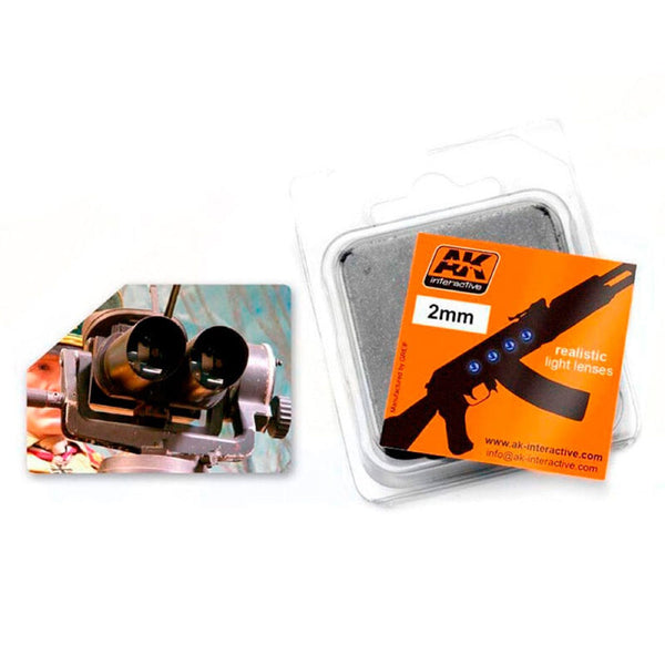 AK Interactive 224 Optic Colour 2mm Light Lenses – Metro Hobbies