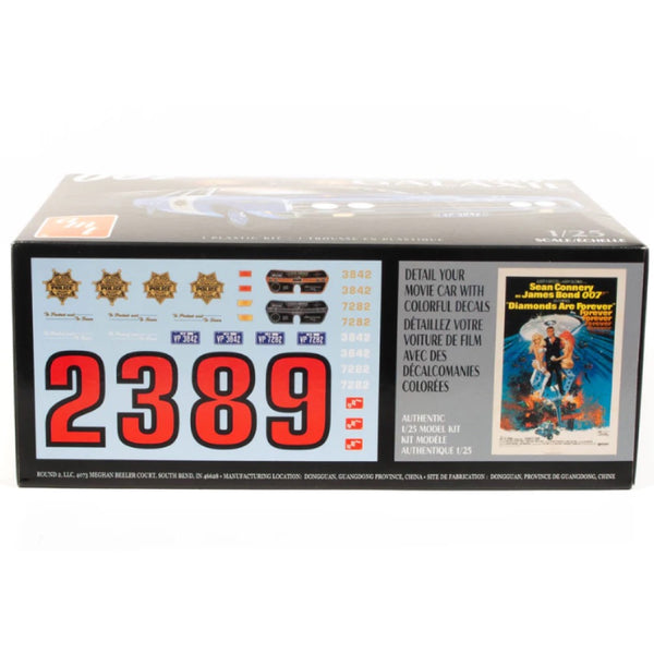 AMT 1172 1/25 1970 Ford Galaxie Police Car James Bond – Metro Hobbies