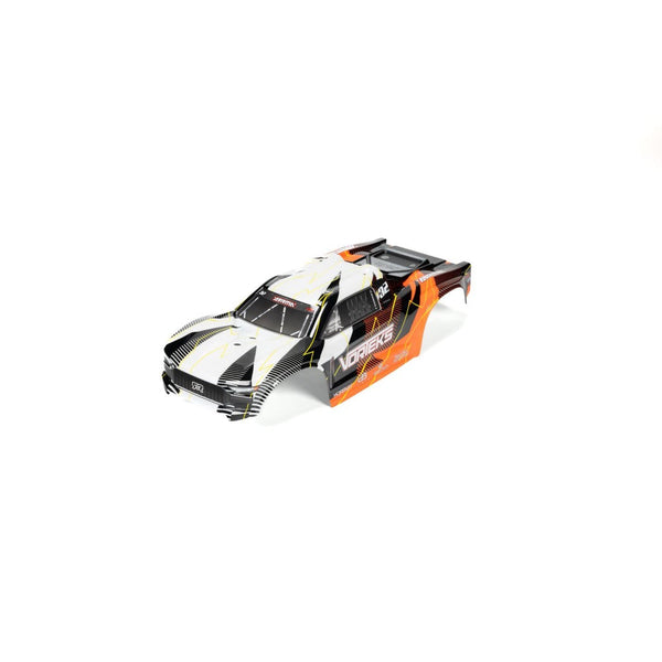 Arrma 1555 Vorteks 2WD Clipless Painted Body Set Orange – Metro Hobbies