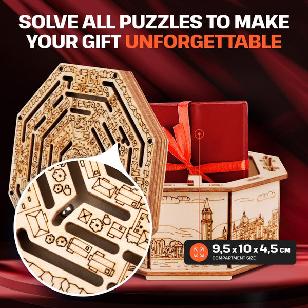 Escape Welt Assembled Secret Maze Box – Metro Hobbies