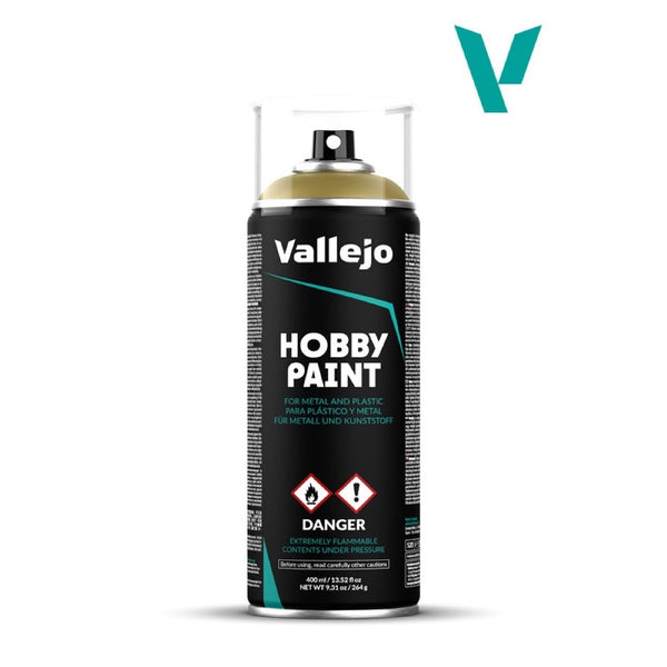 Vallejo 28001 Hobby Paint Acrylic Spray Panzer Yellow 400ml Aerosol ...