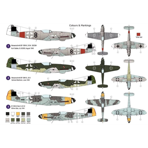 AZ Model 7849 1/72 Messerschmitt Bf 109K-6 Late – Metro Hobbies