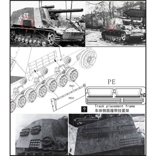 Border Models 1/35 BT-035 Hummel 15cm s.FH 18/1 Hummel Sd.Kfz.165 Late ...