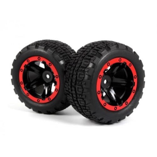 BlackZon BZ540196 Slyder Stadium Truck Wheels and Tyres Assembled ...