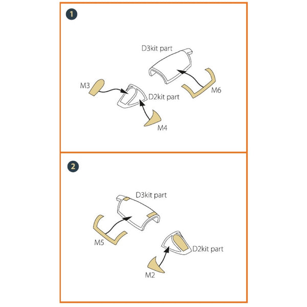 Clear Prop Models A72108 1/72 G.91R Painting Mask for Meng Kits – Metro ...