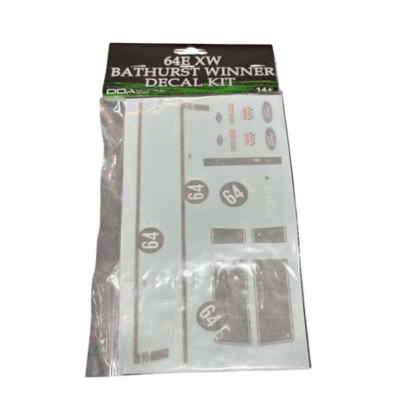 DDA 1/24 No.64E XW Ford Bathurst Decal Kit Accessory – Metro Hobbies