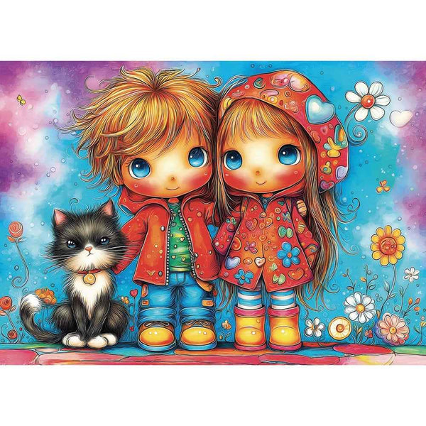 Delfy 26012 Joyful Childhood Trio 1000pc Jigsaw Puzzle | Buy Online Now ...