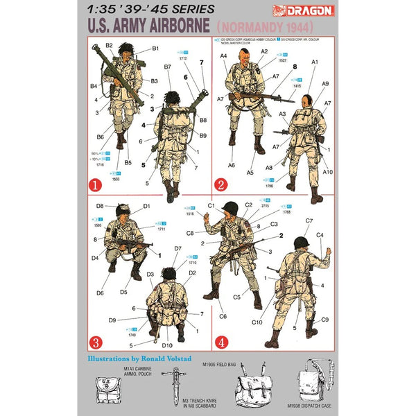 Dragon 6010 1/35 U.S. Army Airborne Normandy 1944 – Metro Hobbies