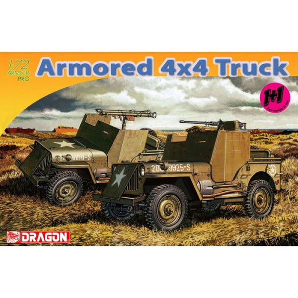 Dragon 7423 1/72 1/4 Ton 4X4 Jeep Armoured – Metro Hobbies