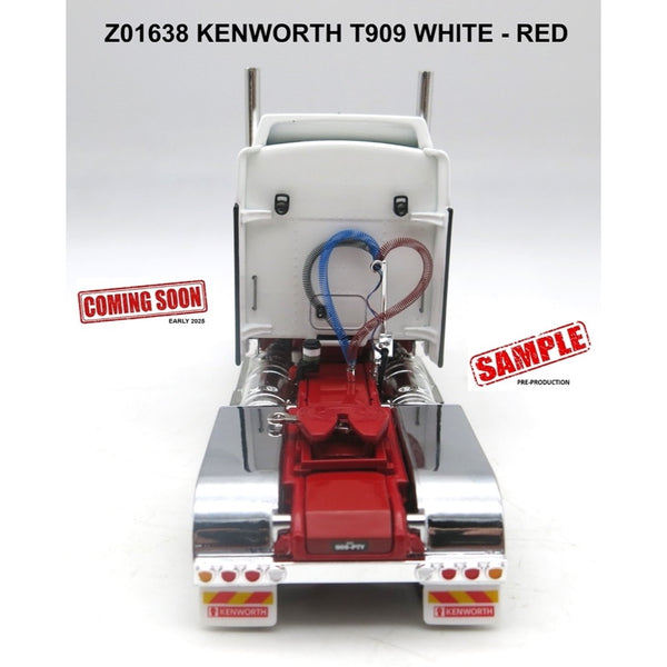 Drake Collectables Z01638 Kenworth T909 White/Red – Metro Hobbies