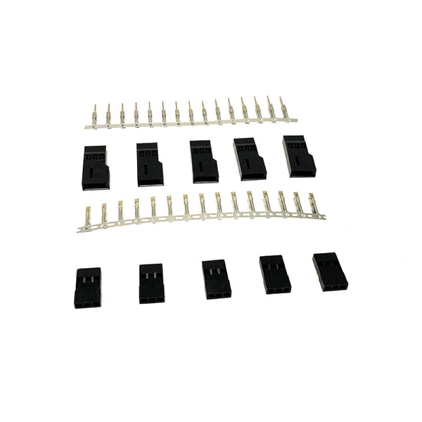Dualsky DSB41910 DIY Servo Connector and Contacts 5 sets – Metro Hobbies