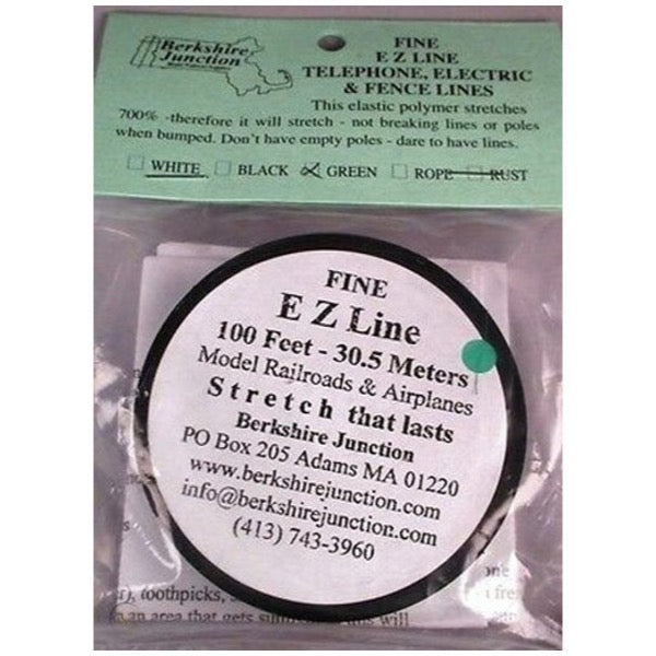 EZ Line 008 Fine 0.25mm x 30.5 Green Old Copper Rigging Thread – Metro ...