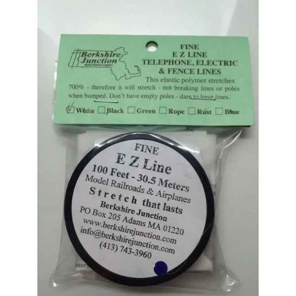 EZ Line 012 Fine 0.25mm x 30.5 White Rigging Thread – Metro Hobbies