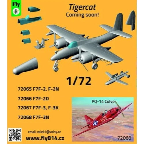Fly Models 72067 1/72 Grumman F7F-3 & F-3K Tigercat – Metro Hobbies