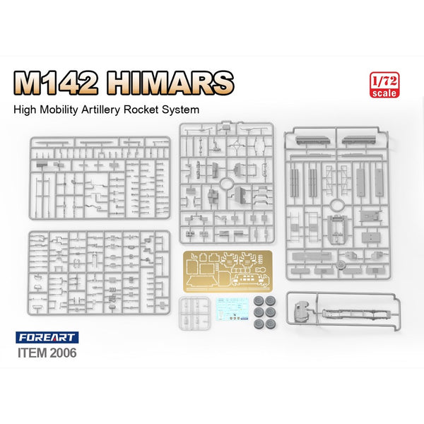 Fore Art 2006 1/72 US M142 HIMARS High Mobility Artillery Rocket Syste ...