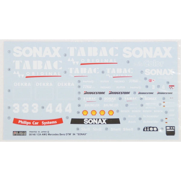 Fujimi 1/24 AMD Mercedes-Benz C-class DTM'94 SONAX/TABAC TCSP-2 – Metro ...