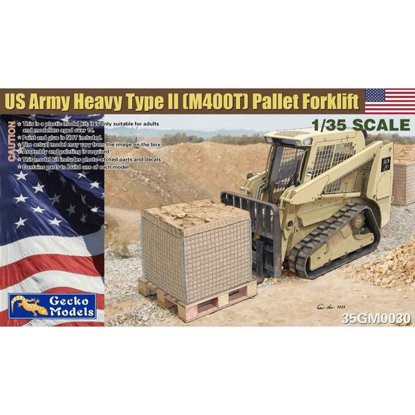 Gecko 35GM0030 1/35 US Army Heavy Type II (M400T) Pallet Forklifts ...