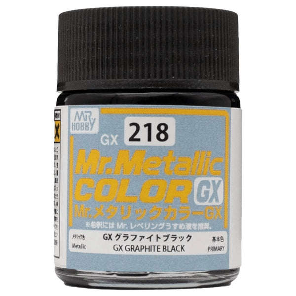 Mr Hobby (Gunze) GX218 Mr Metallic Color GX Graphite Black Lacquer ...