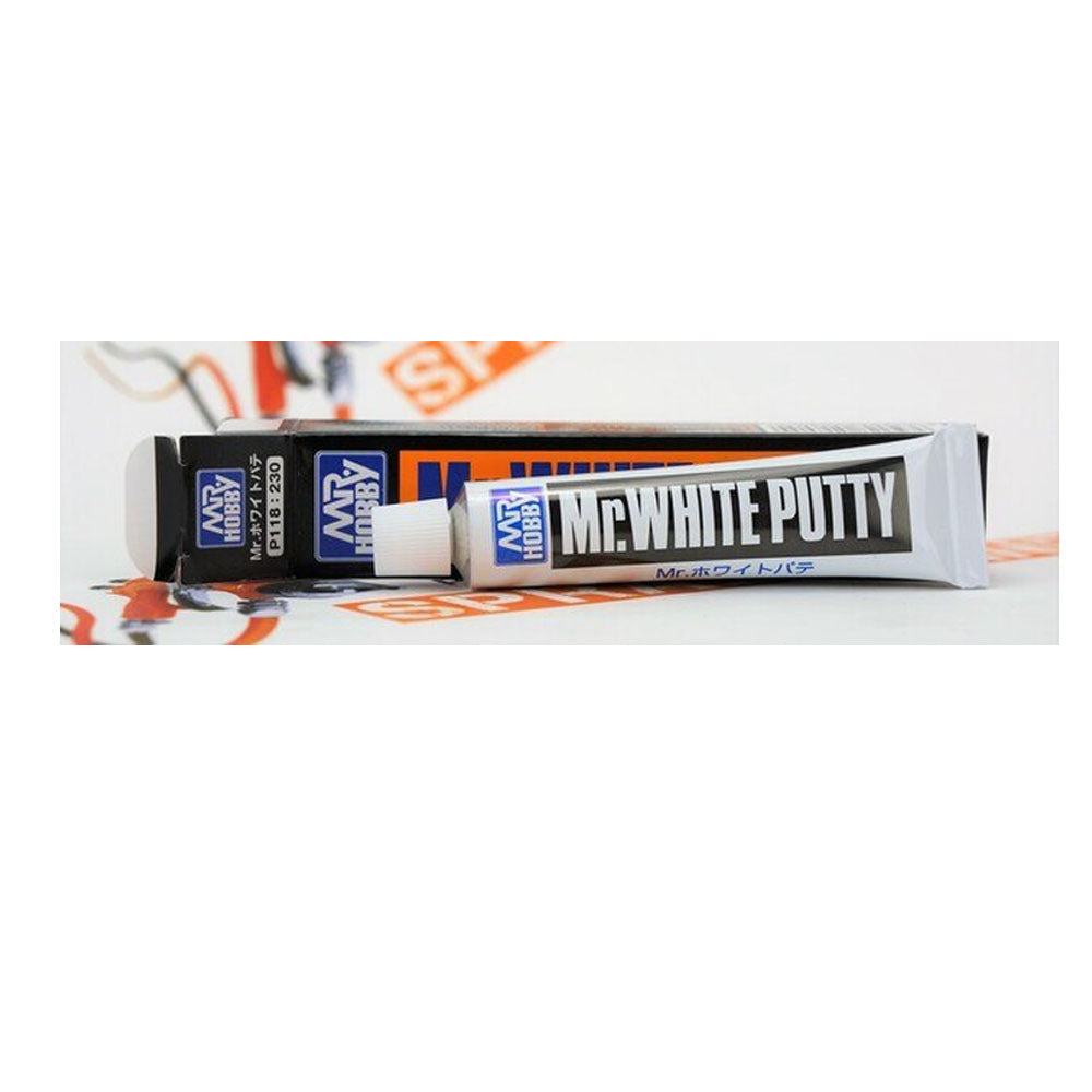 Mr Hobby (Gunze) P118 Mr White Putty Ultra Fine 30g – Metro Hobbies