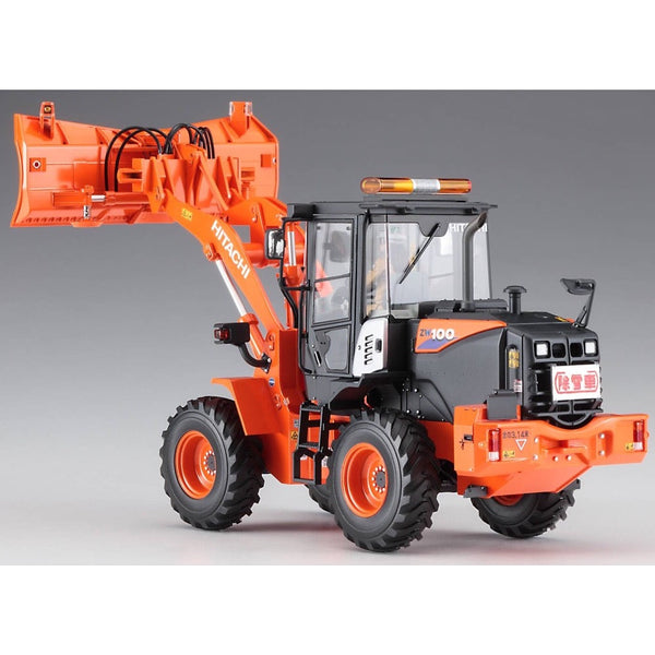 Hasegawa 66102 1/35 Hitachi Wheel Loader ZW100-6 Multiplow Snowplow ...