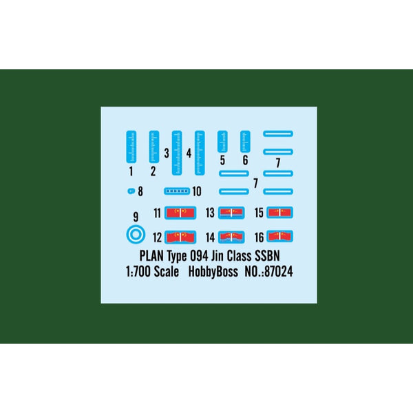 Hobby Boss 87024 1/700 PLAN Type 094 Jin Class SSBN – Metro Hobbies