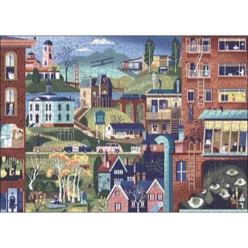 Heye 30029 Movie Masters Allfred Hitchcock and His Films 1000pc Jigsaw ...