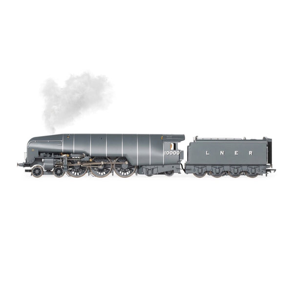 Hornby R30352SS OO LNER W1 Class 4-6-4 10000 Hush Hush Locomotive With ...