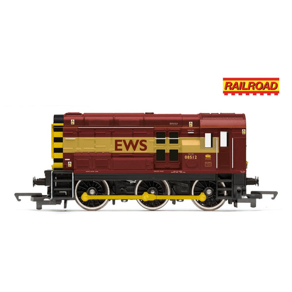 Hornby R30430 OO Railroad: Class 08 - EWS - 08512 Diesel Locomotive ...