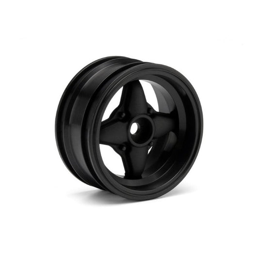 HPI 3906 Mx60 4 Spoke Wheel Black (3mm Offset/2pcs) – Metro Hobbies