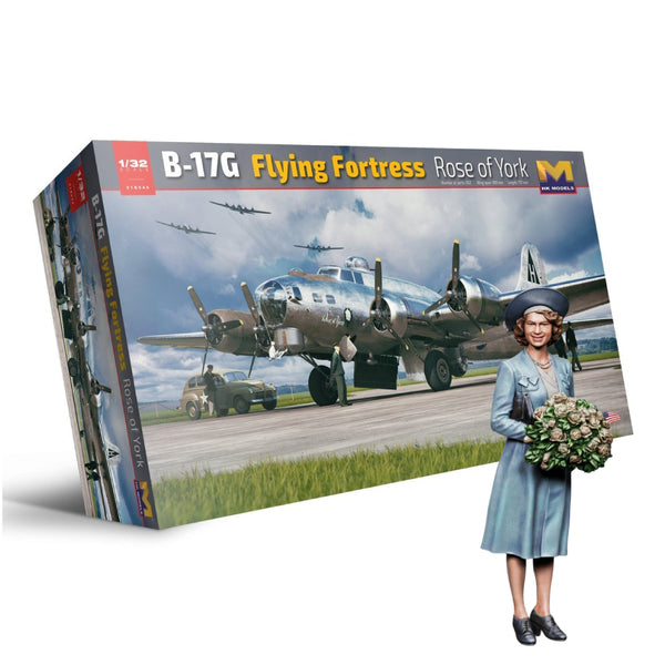 Hong Kong Models 01E044 1/32 B-17G Early Version Rose of York Limited ...
