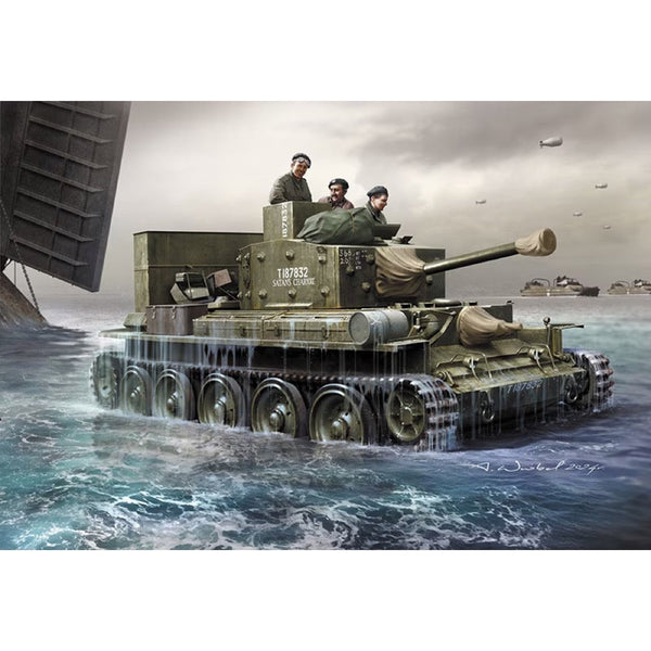IBG Models 72156 1/72 Cromwell Mk. IV (Hull Type C) w/ Deep Wading Equ ...