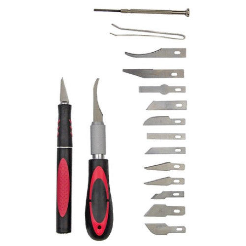 Icky Sticky 550123 16 Piece Hobby Knife Set – Metro Hobbies